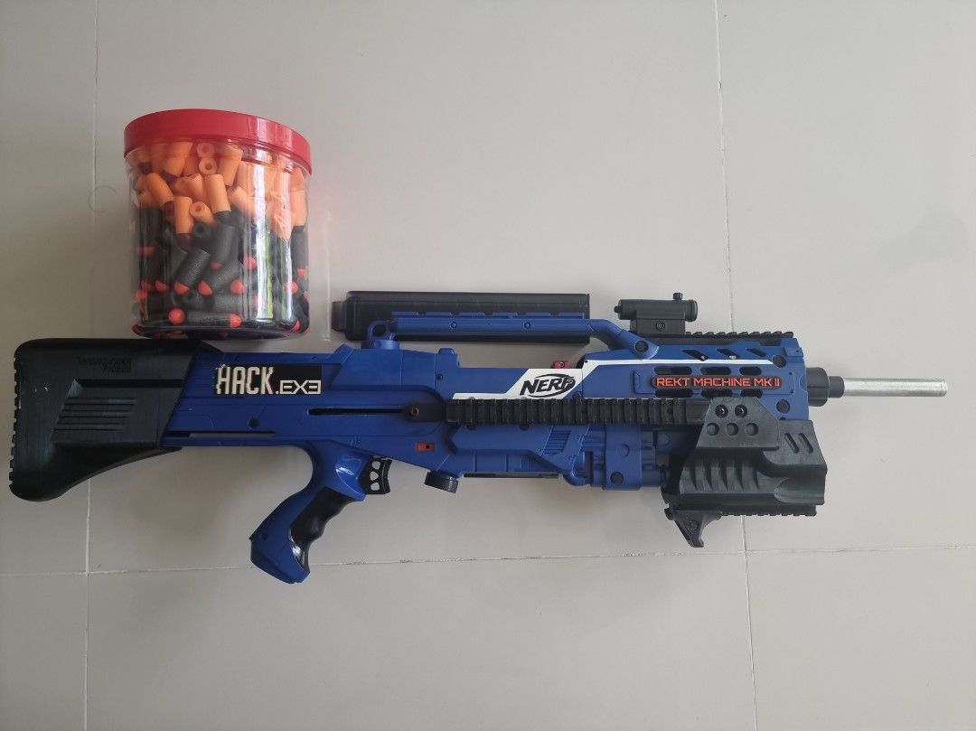 Nerf Longshot Modded, Hobbies & Toys, Toys & Games on Carousell