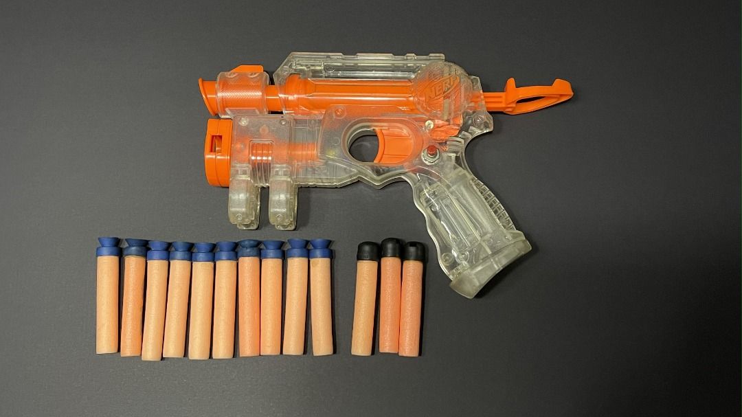 NERF N-Strike Clear Nite Finder EX-3 (5kg Mod), Hobbies & Toys, Toys ...