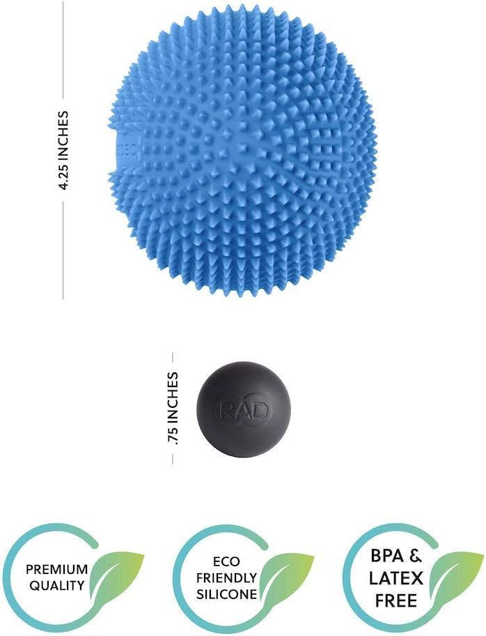Neuro Ball I Foot Myofascial Release Tool I Textured Massage Ball for ...