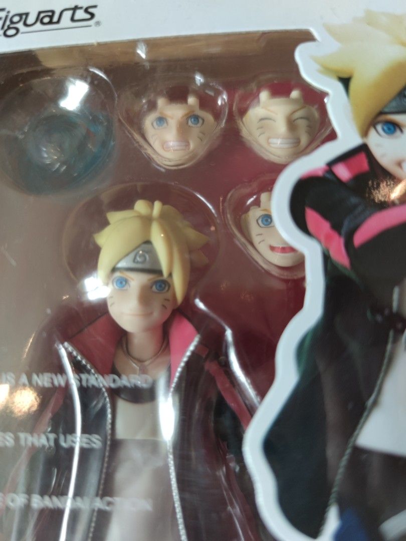 NEW AUTHENTIC Boruto Uzumaki Naruto action figure S.H Figuarts Bandai ...
