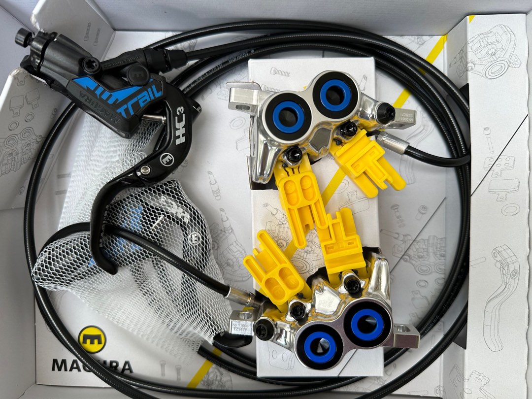 New: Magura MT TRAIL SL 4+4 pistons with HC3 levers or HC carbon levers ...