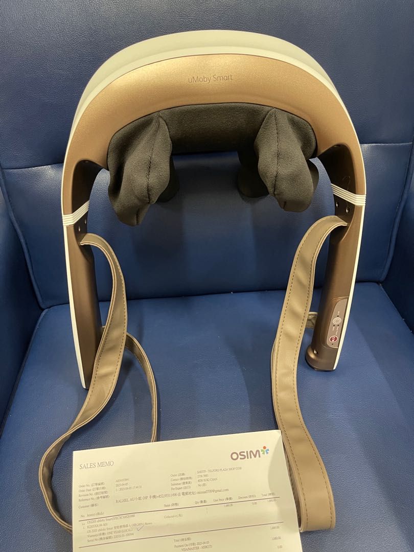 New全新 有單有保養 warranty Osim uMoby Smart 按摩肩頸 智能肩頸達人 OS-2203 uMoby Smart ...