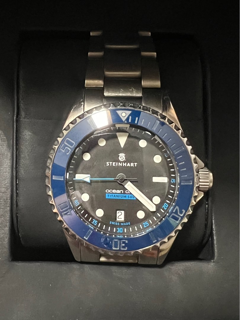 New Steinhart Ocean Titanium Diver watch, Men's Fashion, Watches ...