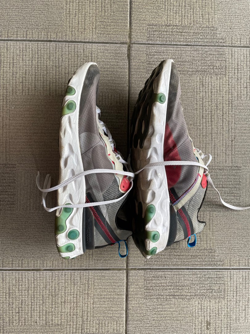 Nike React Element, Fesyen Pria, Sepatu , Sneakers di Carousell