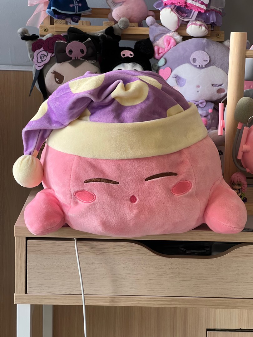 Nintendo Kirby Sleeping Plush Toy, Hobbies & Toys, Toys & Games on ...