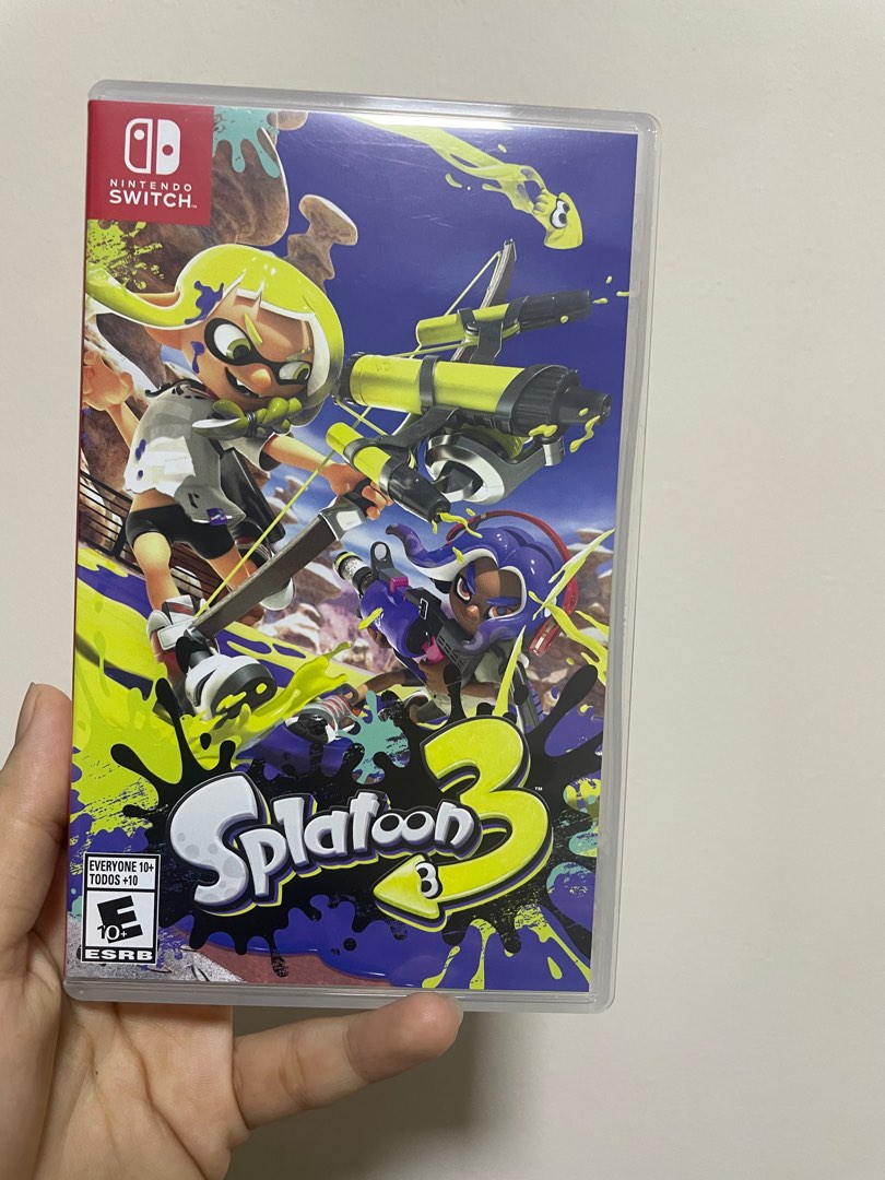 Nintendo switch game - Splatoon 3, Video Gaming, Video Games, Nintendo ...