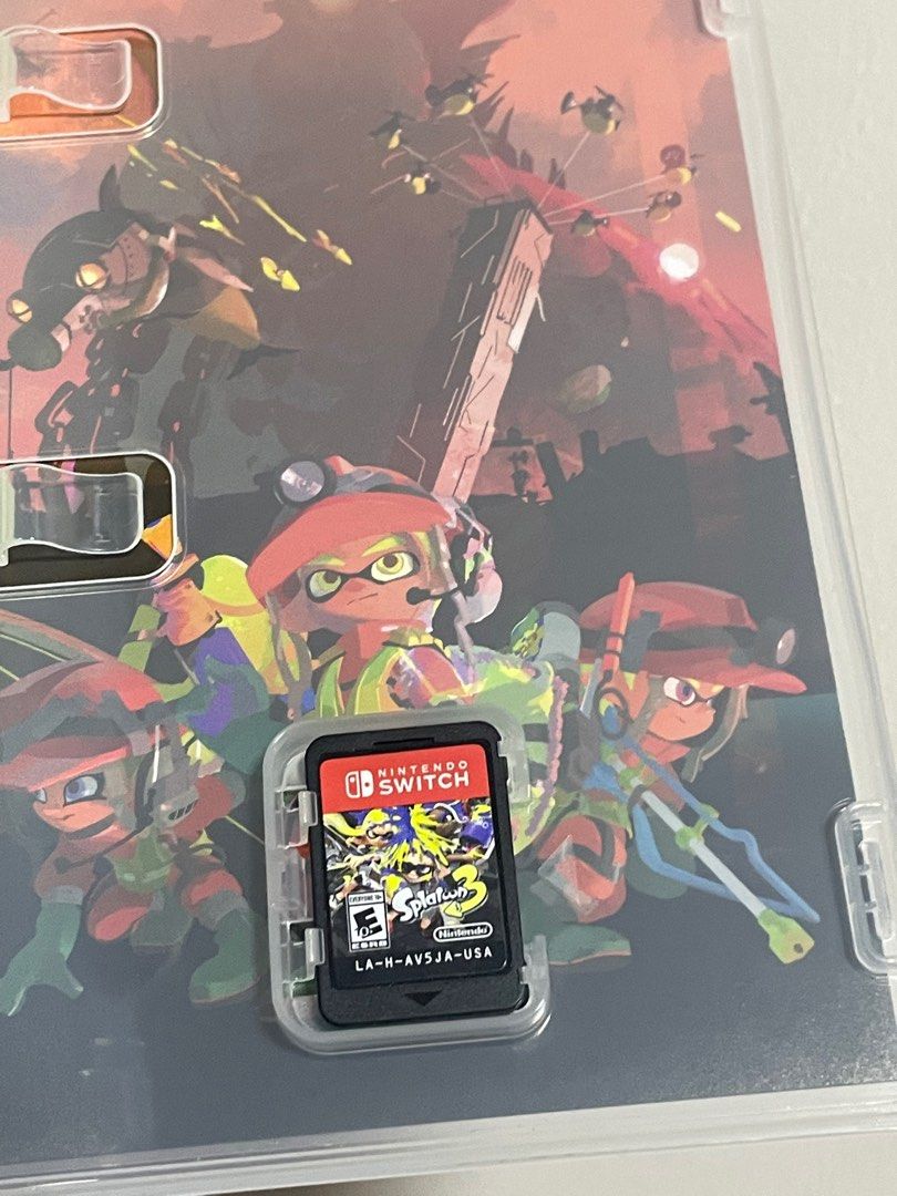 Nintendo switch game - Splatoon 3, Video Gaming, Video Games, Nintendo ...