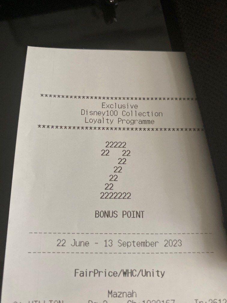 NTUC Bonus Points exclusive Disney 100 collection loyalty program ...