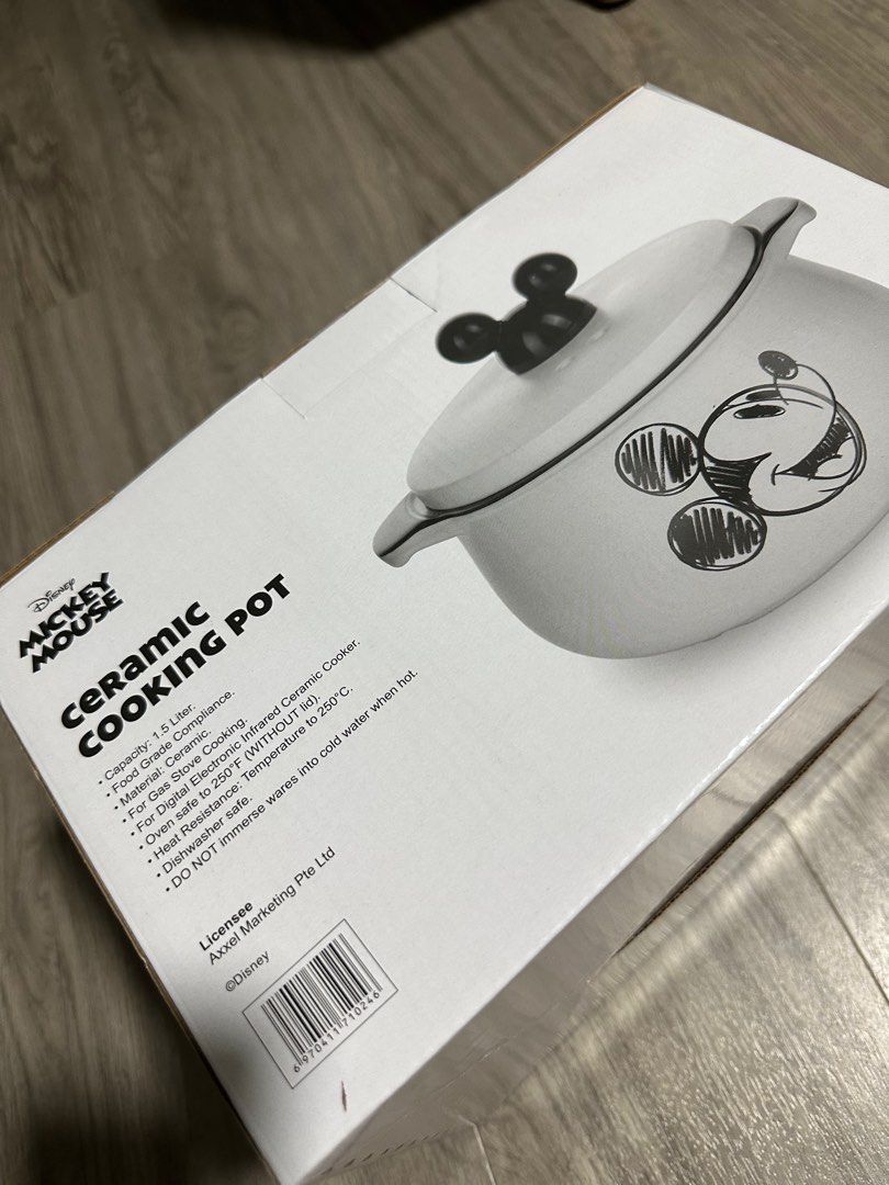 NTUC MICKEY MOUSE POT, TV & Home Appliances, Kitchen Appliances, Other ...