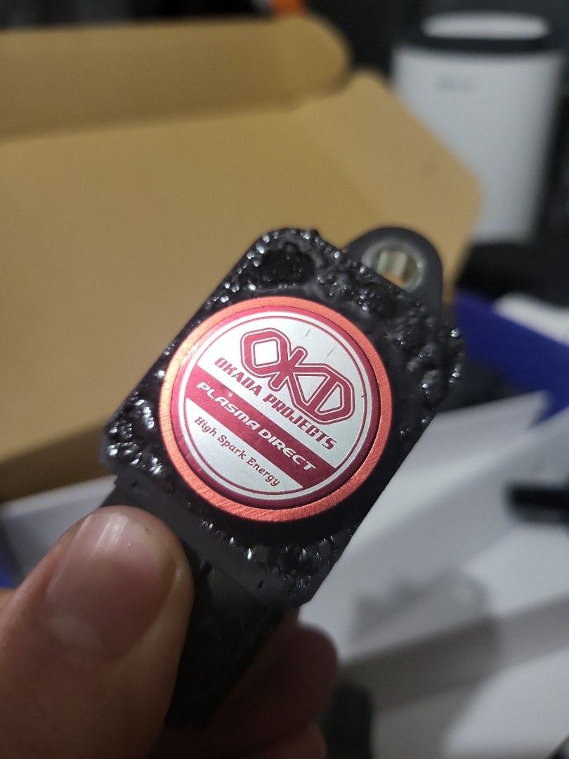 Okada projects ignition coil for evo x, Car Accessories, Accessories on Carousell