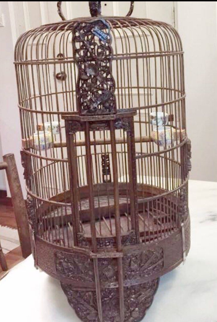 Old Bird Cage（Isn’t mean for Hua Mei), Pet Supplies, Homes & Other Pet ...