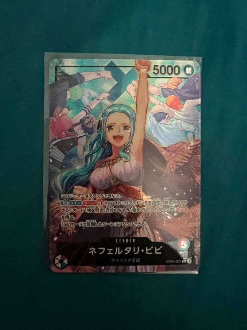 One Piece OP04 Leader Vivi, Hobbies & Toys, Toys & Games on Carousell