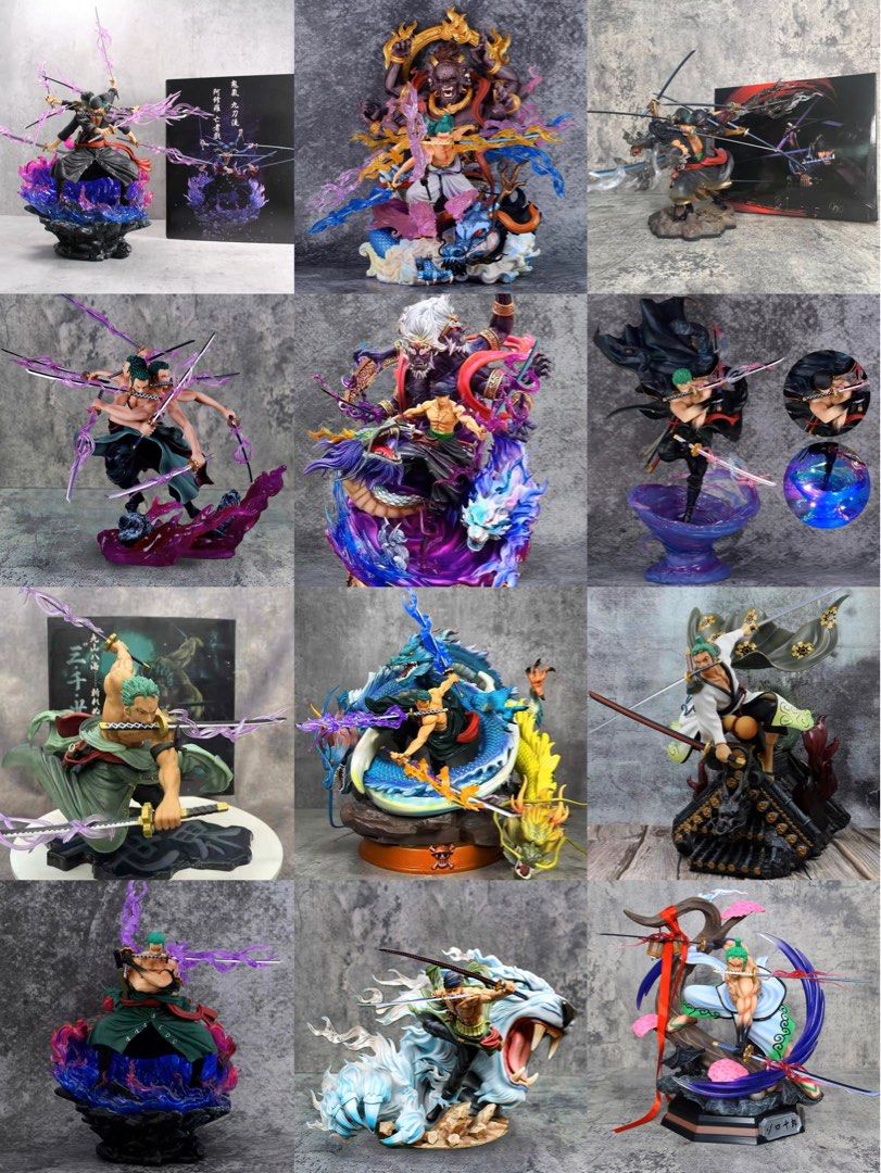 One Piece Roronoa Zoro Blind Box GUARANTEE GETTING ONE OF ABOVE ...
