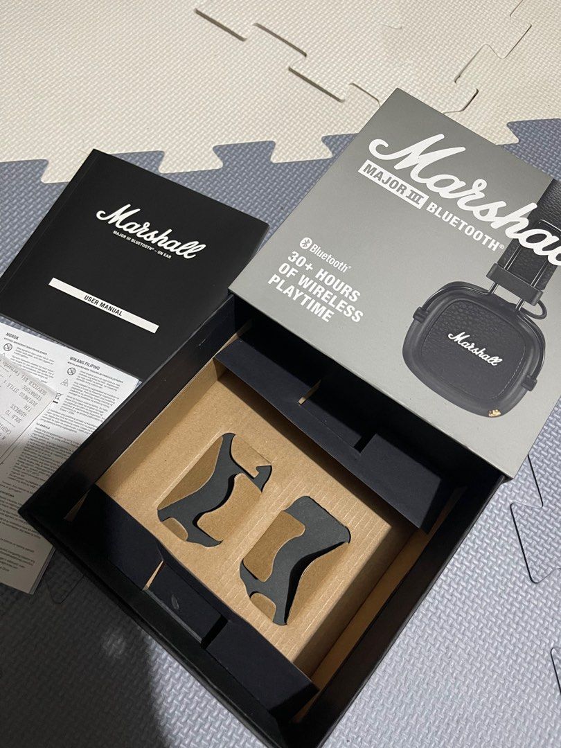 Original Marshall Box w/ manual on Carousell