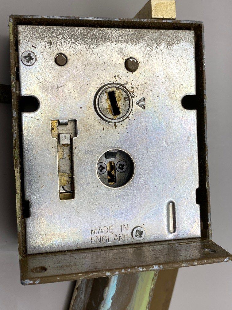 Original Union made in England door lock no missing parts one original ...