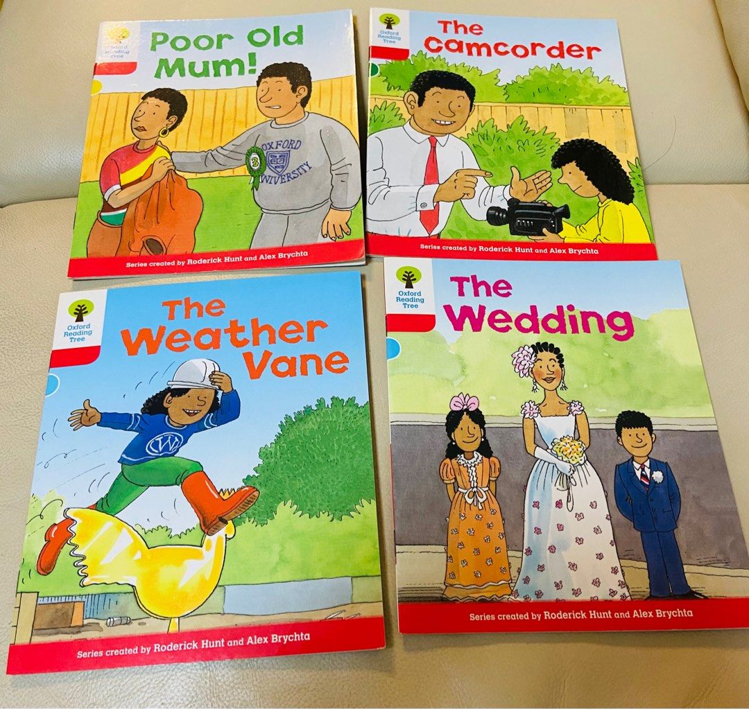 Oxford Reading Tree (kipper stage 4 level 4) x 4 books, 興趣及遊戲, 書本 & 文具, 小朋友書 - Carousell