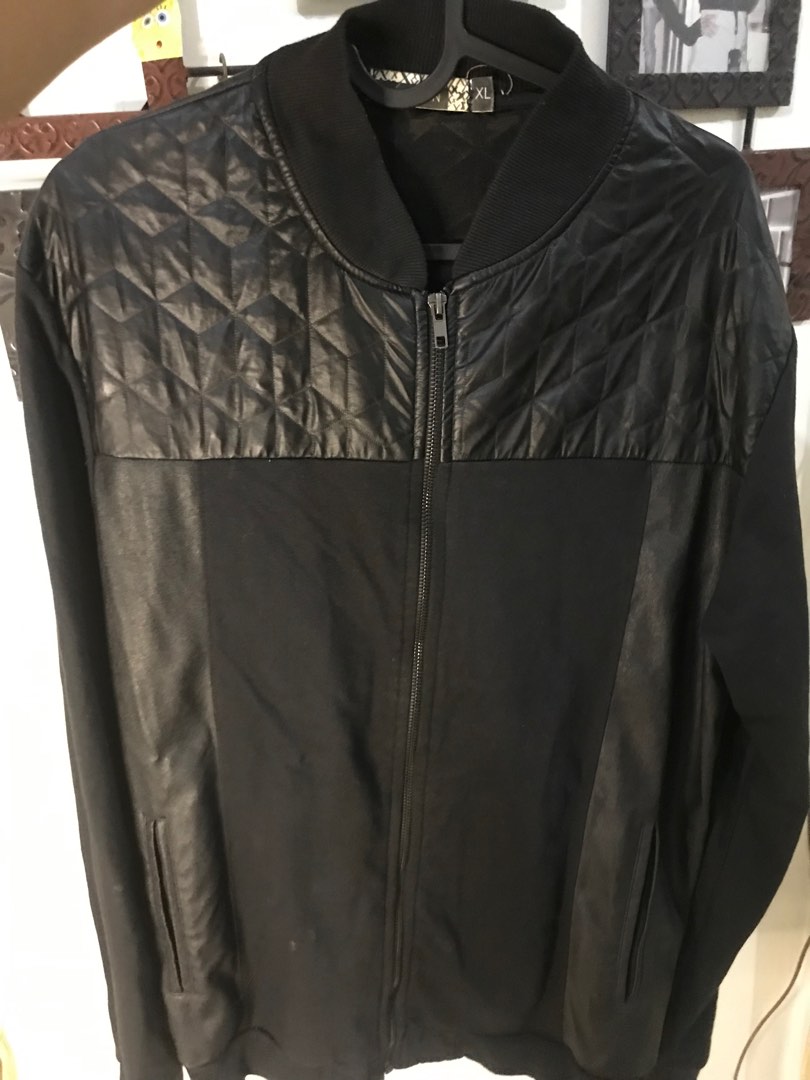 OXYGEN Black Jacket on Carousell