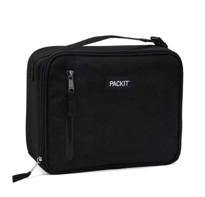 Packit freezable classic lunch box - black, Babies & Kids, Nursing ...