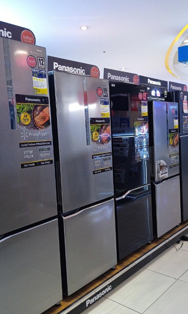 PANASONIC BOTTOM FREEZER INVERTER REFRIGERATOR, TV & Home Appliances ...