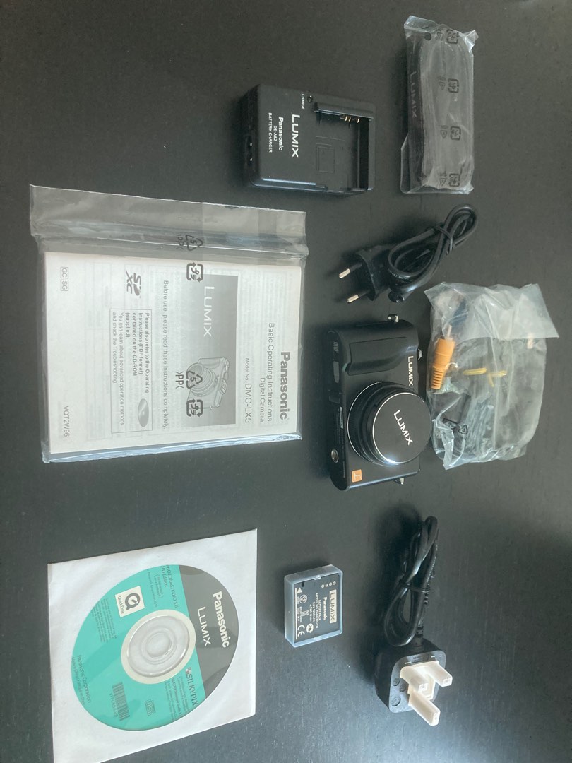 Panasonic Lumix LX 5 Camera in BlackNever Been Used, Photography ...