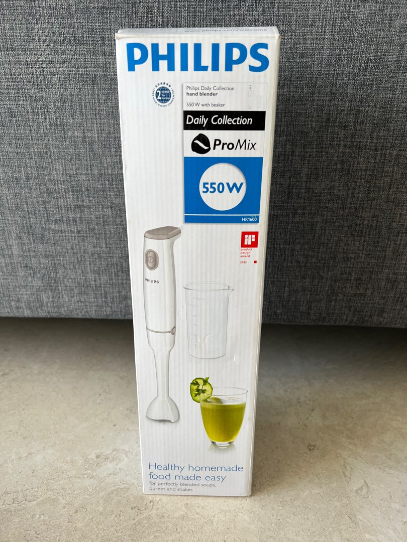 PHILIPS Hand Blender (Pro Mix 550W) - HR1600, TV & Home Appliances ...