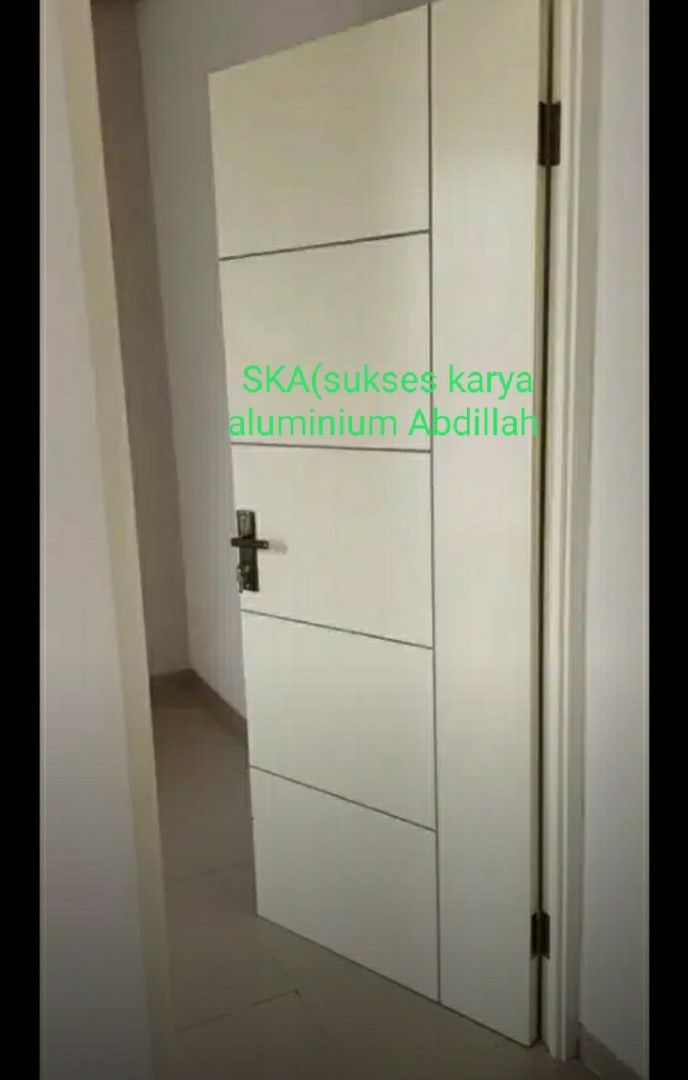 Pintu HPL minimalis modern mewah dan murah on Carousell