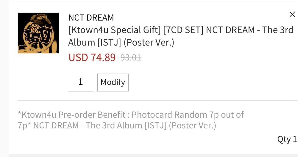 PO Nct Dream ‘ISTJ’, Hobbies & Toys, Memorabilia & Collectibles, K-Wave on Carousell