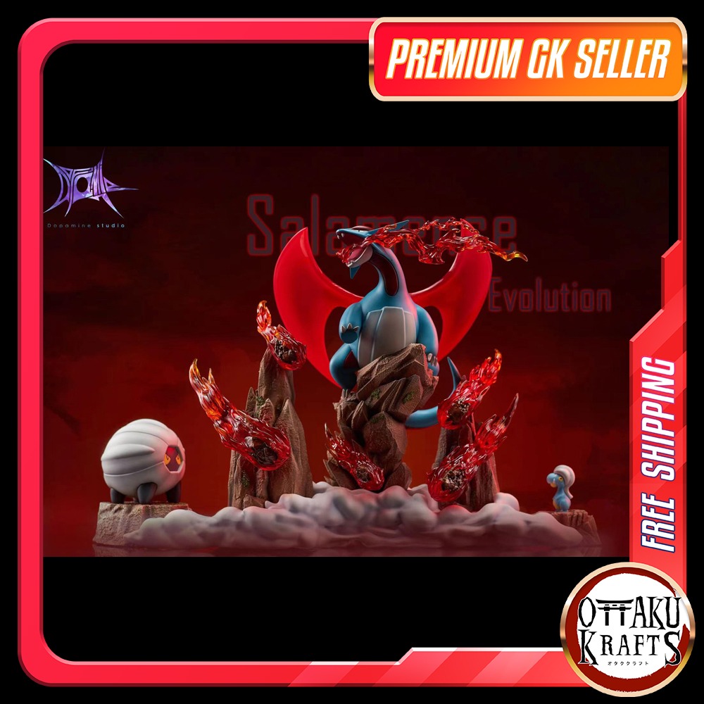 Pokemon | Salamence X Gengi | Dopamine Studio【PO - FREE Shipping】| GK ...