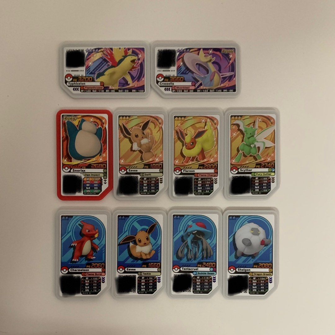 Pokemon Gaole 2-4 Stars Disks (Legend Part 1), Hobbies & Toys, Toys ...
