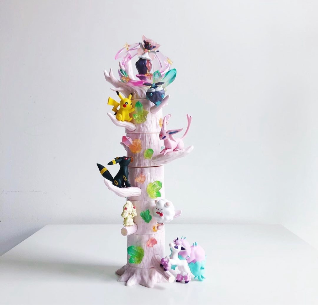 Pokémon rement forest tree 6, Hobbies & Toys, Toys & Games on Carousell