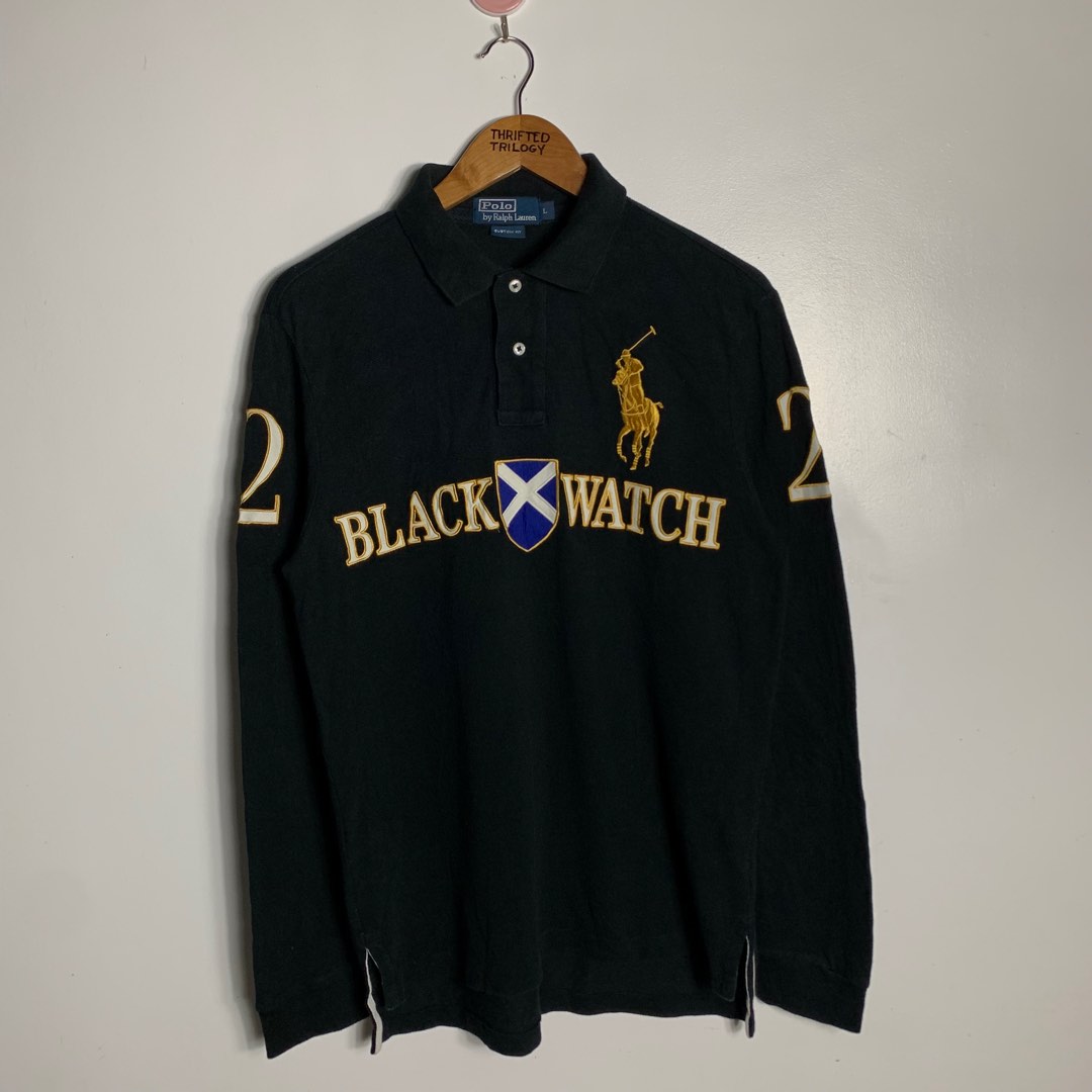 POLO RALPH LAUREN BLACK WATCH, Men's Fashion, Coats, Jackets and ...