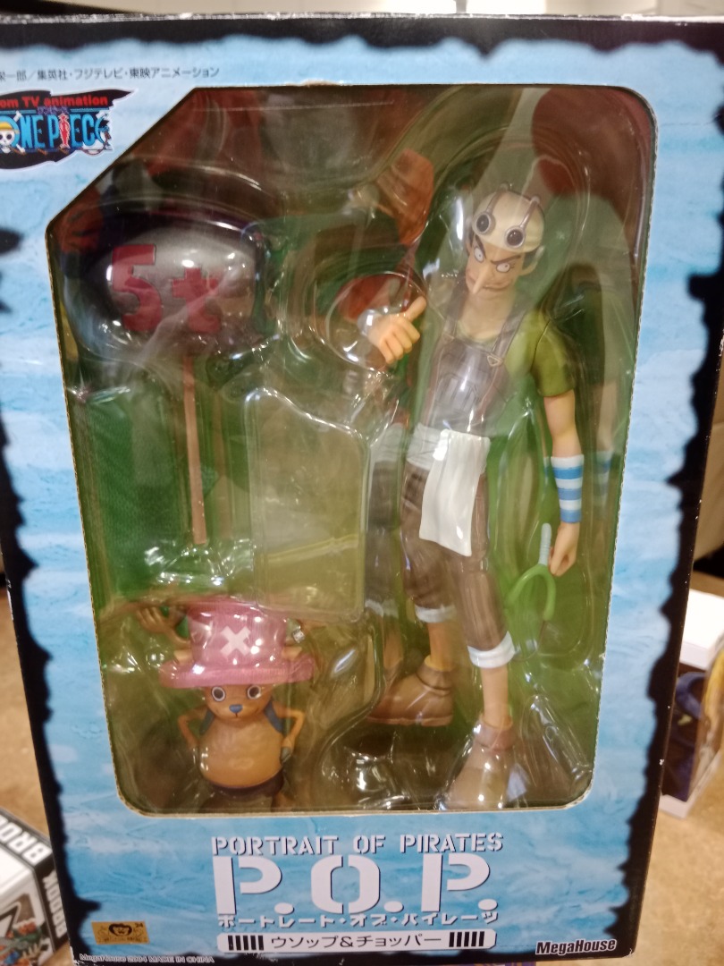 P.O.P. Usopp and Chopper, Hobbies & Toys, Toys & Games on Carousell