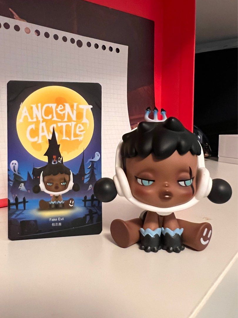 popmart | skullpanda | ancient castle - fake evil, Hobbies & Toys, Toys ...