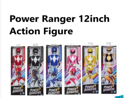 Power Rangers Mighty Morphin Ranger 12-Inch Action Figure Toy with ...