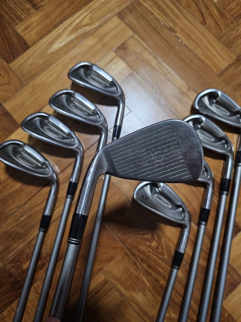 Precept Evolution Full Golf Set Graphite shaft: Regular Flex, Sports ...