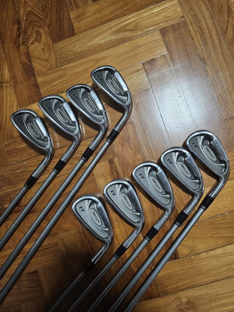 Precept Evolution Full Golf Set Graphite shaft: Regular Flex, Sports ...