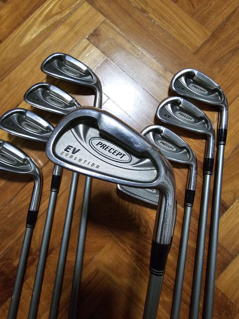 Precept Evolution Full Golf Set Graphite shaft: Regular Flex, Sports ...