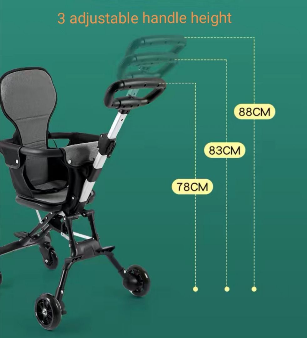 Pre-order light weight cabin sized seated stroller groupbuy, Babies ...