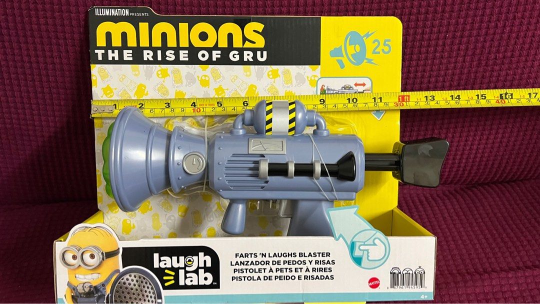 PRE-ORDER: Minions The Rise of Gru - 25 sounds blaster, Hobbies & Toys ...