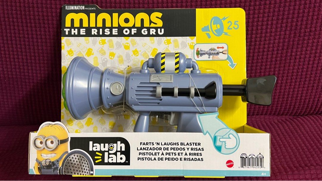 PRE-ORDER: Minions The Rise of Gru - 25 sounds blaster, Hobbies & Toys ...