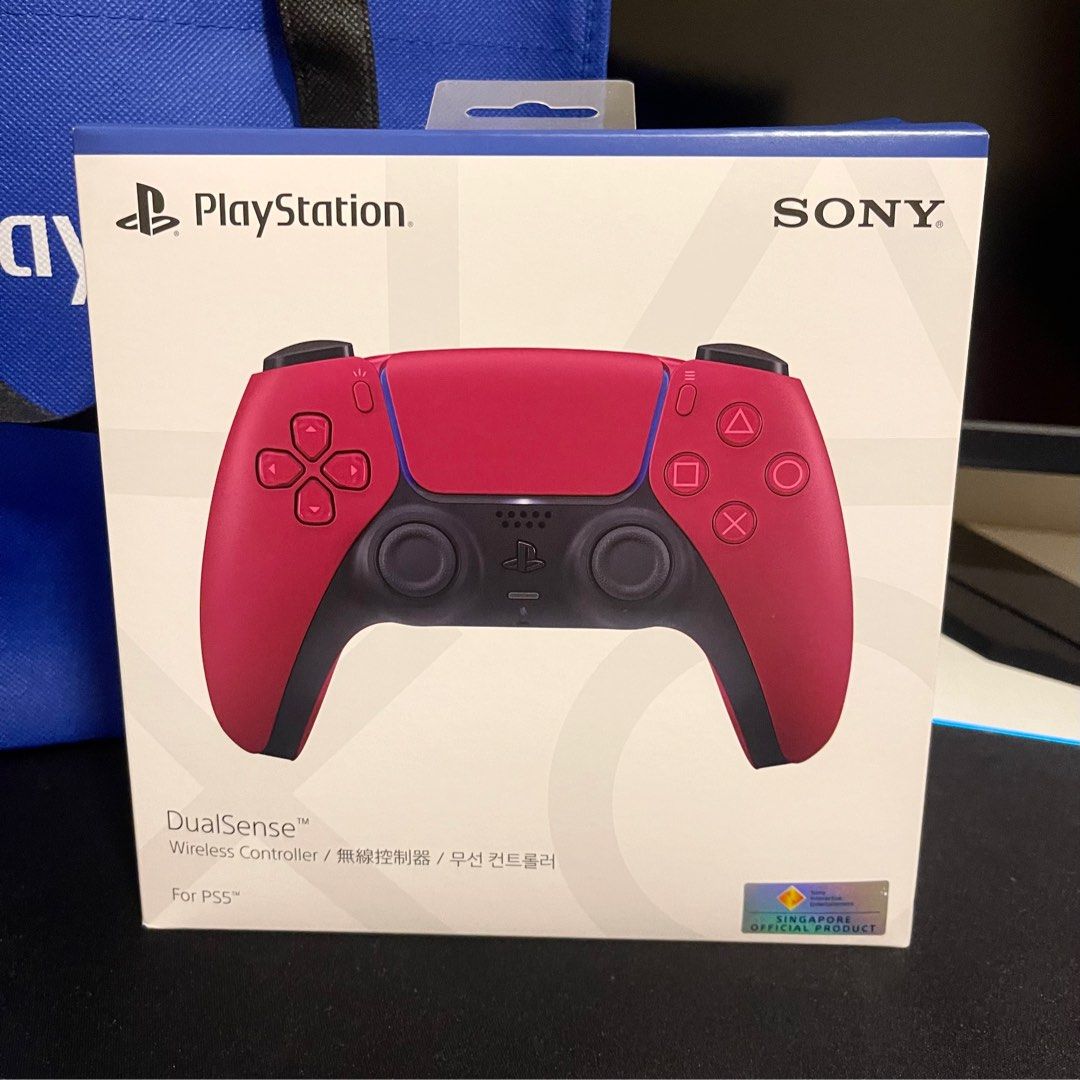 PS5 DualSense Controller (Cosmic Red) - Local Set, Video Gaming, Gaming ...