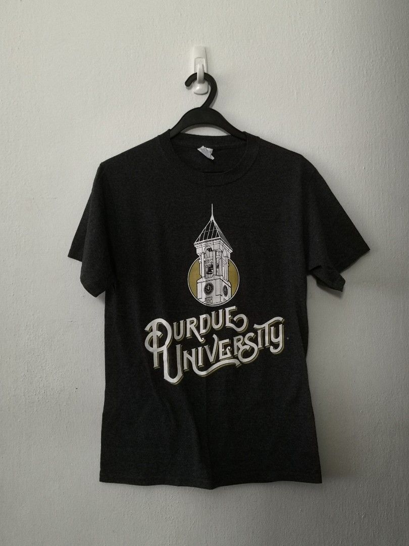 Purdue University Clock Tower T-Shirt, Men's Fashion, Tops & Sets ...