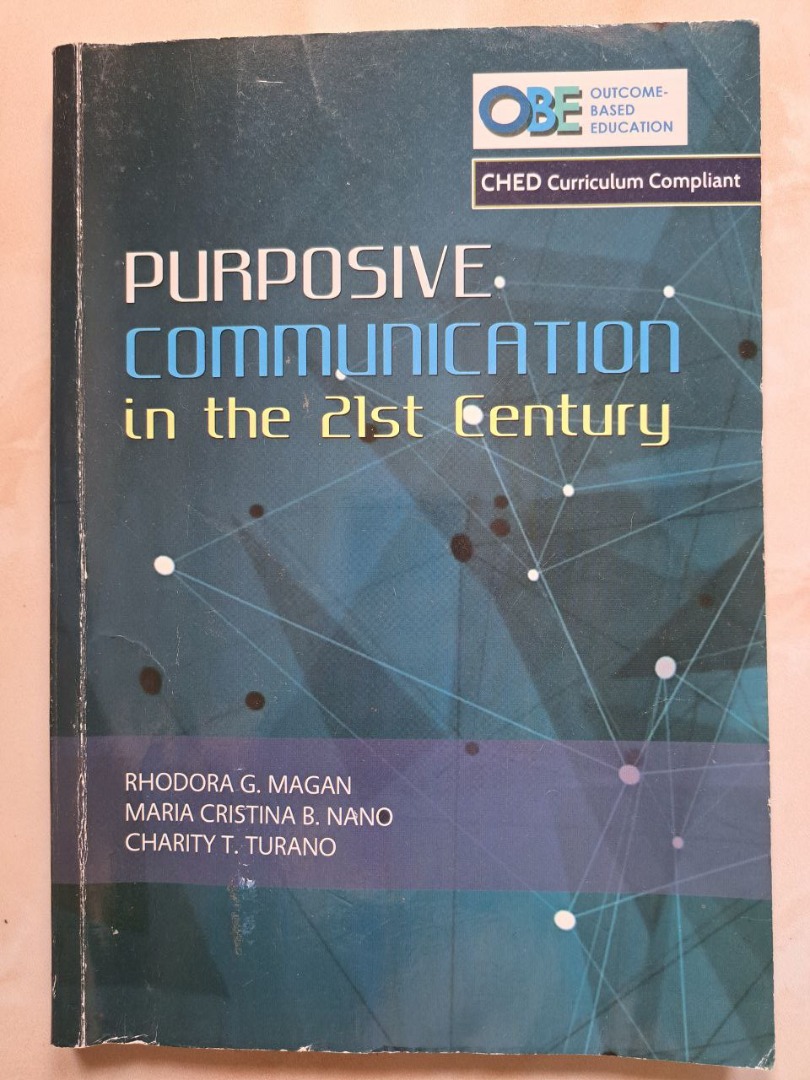 Purposive Communication in the 21st Century by Magan, Nano, and Turano ...