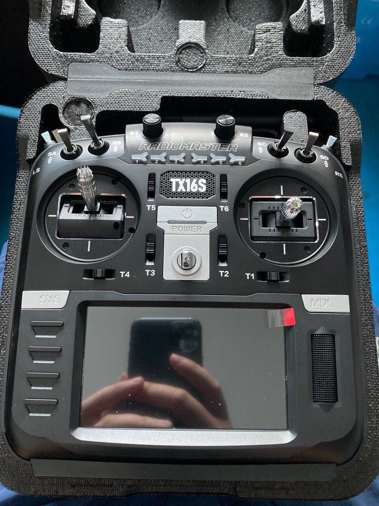RadioMaster TX16S MKII V4.0 2.4G 16CH Hall Gimbals Transmitter Remote ...