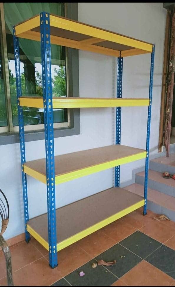 Rak besi heavy duty, Furniture & Home Living, Home Improvement ...