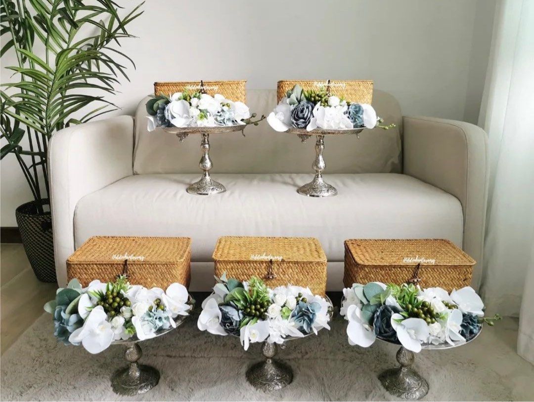 Rattan Baskets / Hidden Dulang, Furniture & Home Living, Home Decor ...