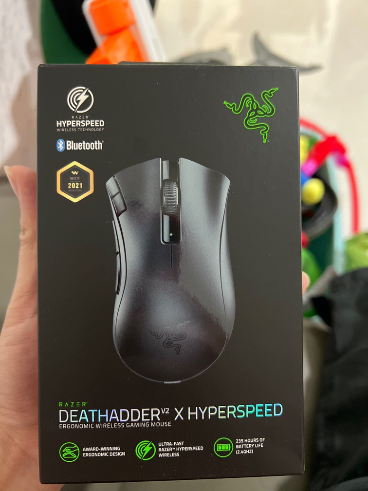 Razer deathadder v2 V hyper speed, Computers & Tech, Parts ...