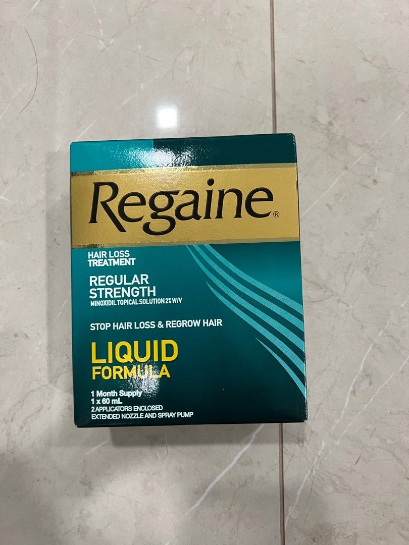 Regaine Regular Strength Minoxidil Topical Solution 2% W/V Solution ...