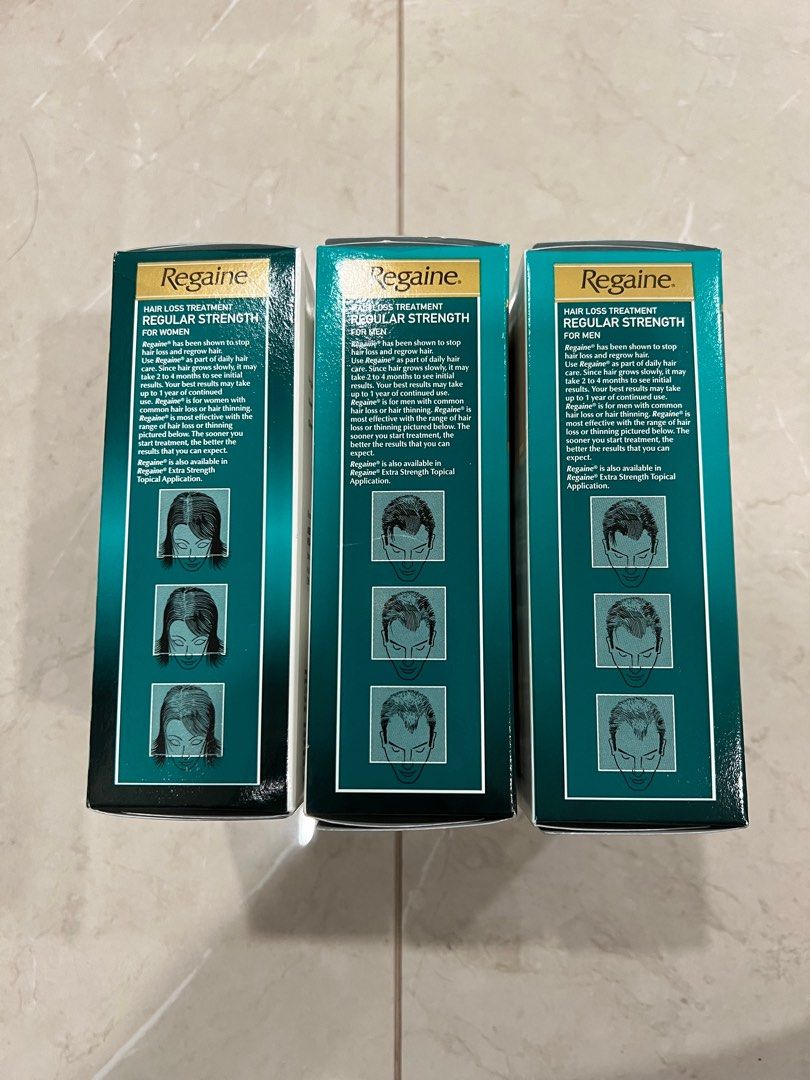 Regaine Regular Strength Minoxidil Topical Solution 2% W/V Solution ...