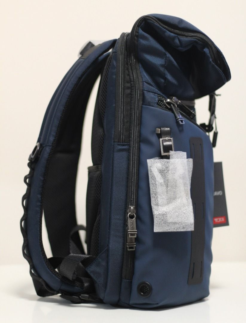 Retail $1020 - New Tumi 232759NVY - Alpha Bravo Logistic Flap Lid ...